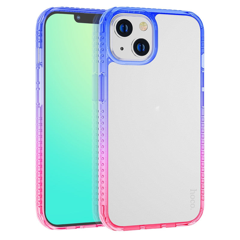 Crystal color skin feel case for iP14 Pro Max-Blue Purple Red – PRIMARCHÉ
