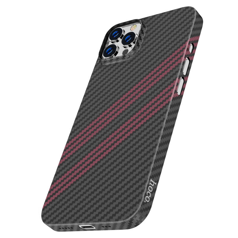 Cave slim protective case for iP14 Pro Max-Black Red – PRIMARCHÉ